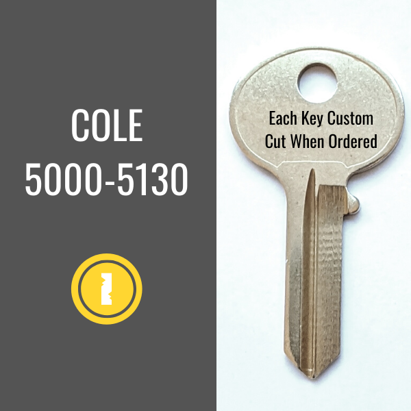 Replacement Cole File Cabinet Key 5015 – Trouble Free Keys